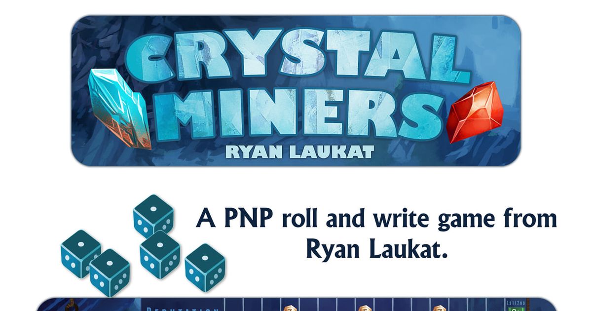 Crystal Miners | Board Game | BoardGameGeek