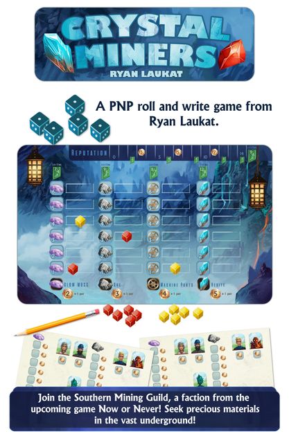 Crystal Miners | Board Game | BoardGameGeek