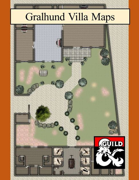 Gralhund Villa Maps | RPG Item | RPGGeek