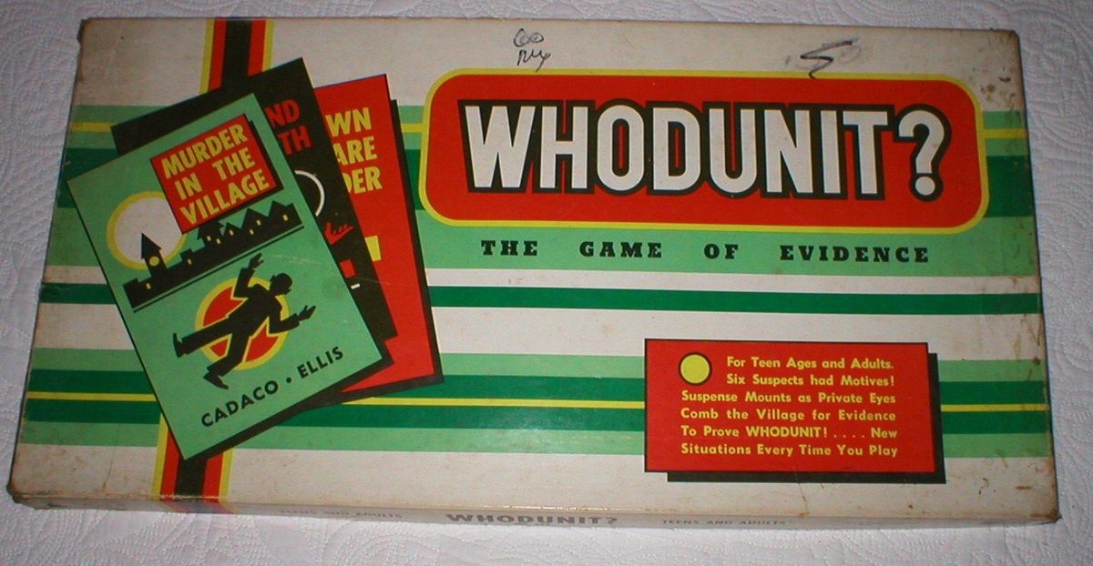 Whodunit | Board Game | BoardGameGeek