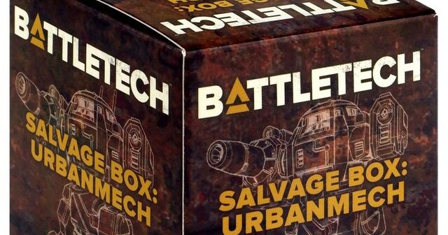 BattleTech: Salvage Box – Urbanmech | Board Game | BoardGameGeek