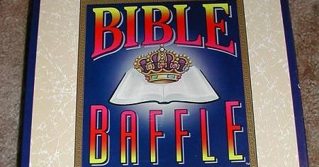 Bible Baffle | Board Game | BoardGameGeek
