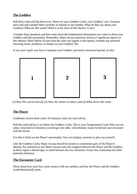 Goddess Tryst: Reference Guide | RPG Item | BoardGameGeek
