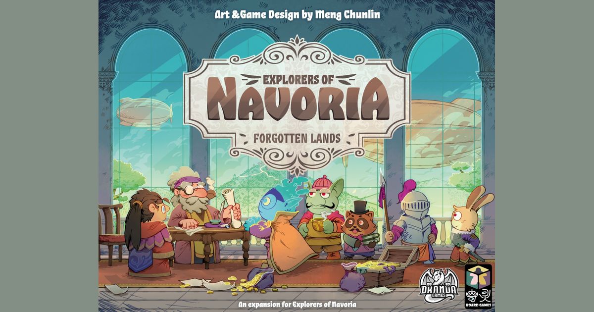 Explorers of Navoria Forgotten Lands rulebook - English language ...