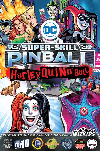 What we know so far | DC Super-Skill Pinball: Harley Quinn Ball