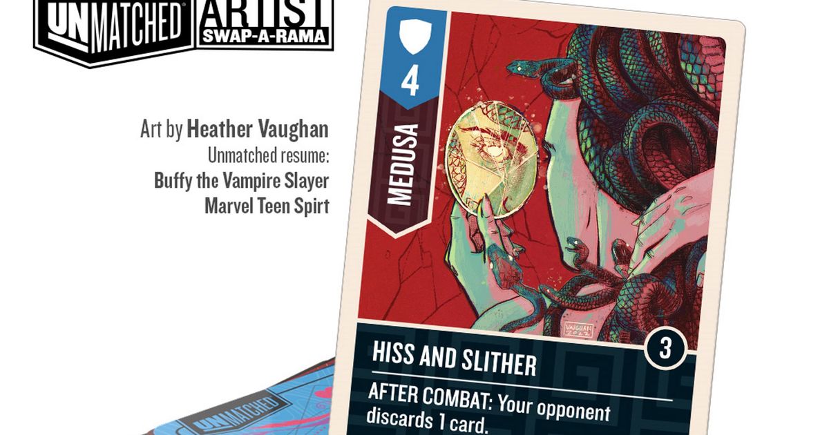 Unmatched: Alternate Art Promo Card Pack | Board Game Accessory ...