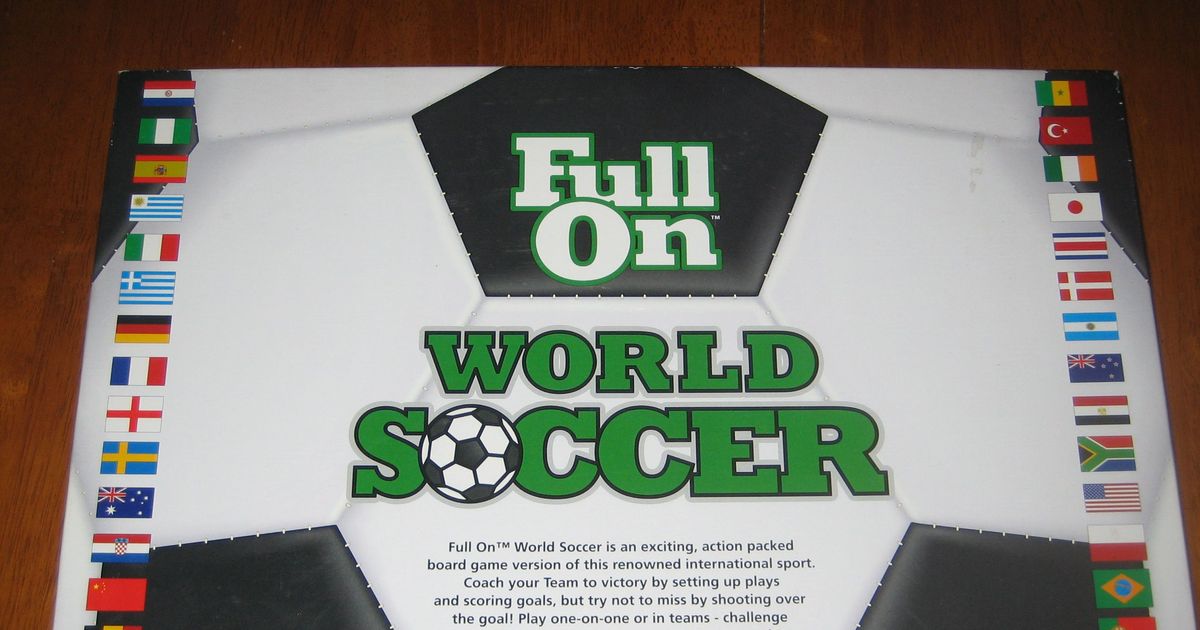 Full On World Soccer | Board Game | BoardGameGeek