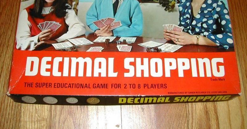 Decimal Shopping | Board Game | BoardGameGeek