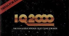 I.Q. 2000 | Board Game | BoardGameGeek
