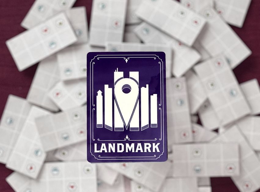Landmark Game Logo