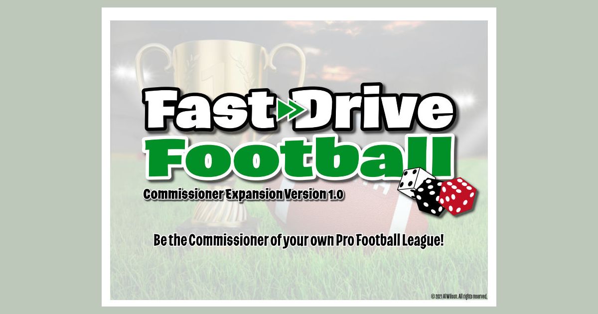 Fast Drive Football: Commissioner Expansion | Trickylight SportsView ...