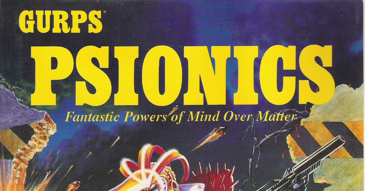 GURPS Psionics | RPG Item | RPGGeek