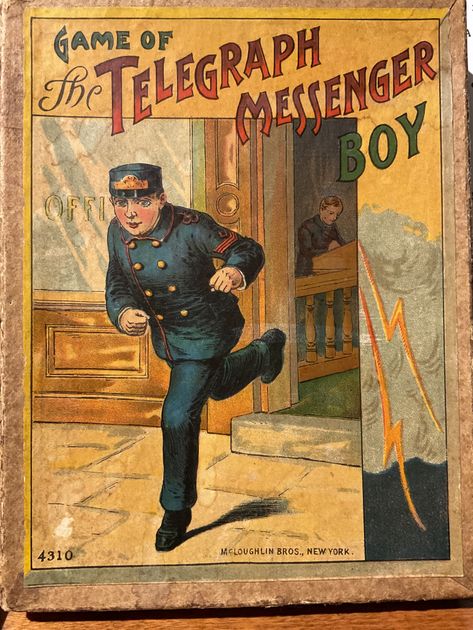 The Game of Telegraph Messenger Boy | Board Game | BoardGameGeek