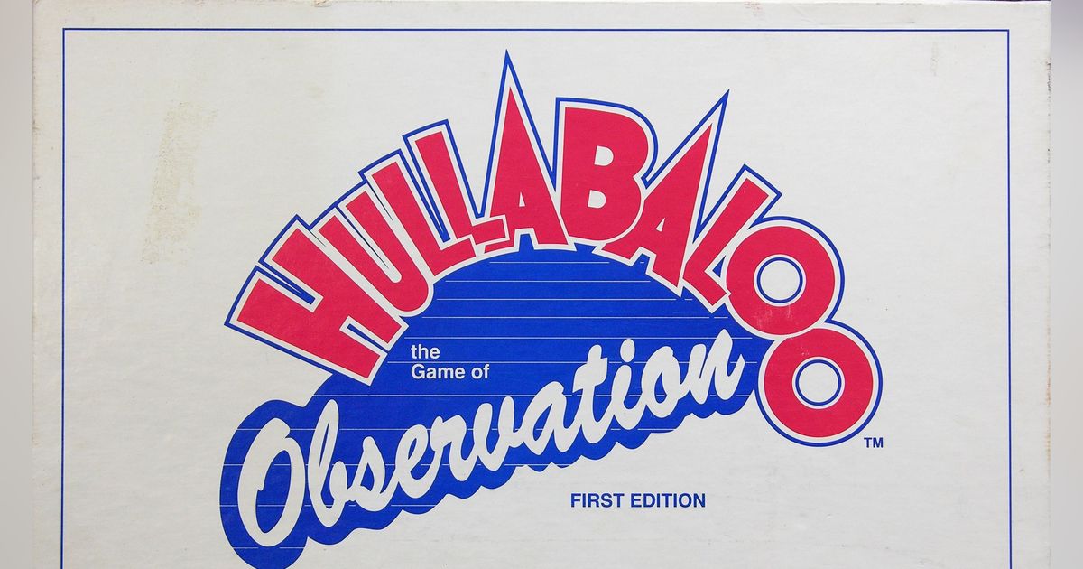 Hullabaloo: The Game of Observation | Board Game | BoardGameGeek