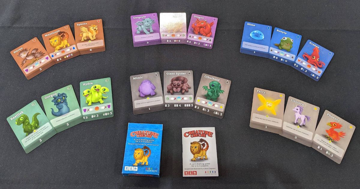 Creature Crèche | Board Game | BoardGameGeek