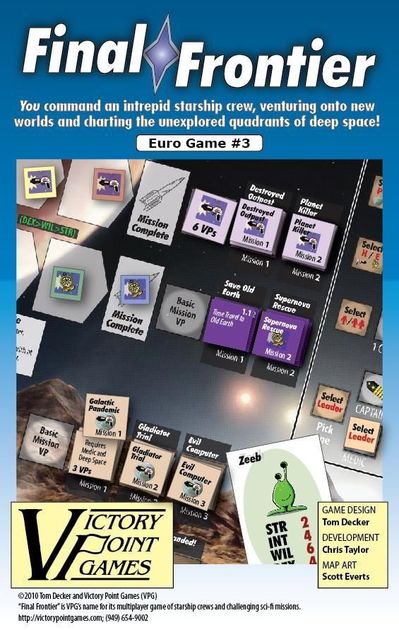 Final Frontier | Board Game | BoardGameGeek
