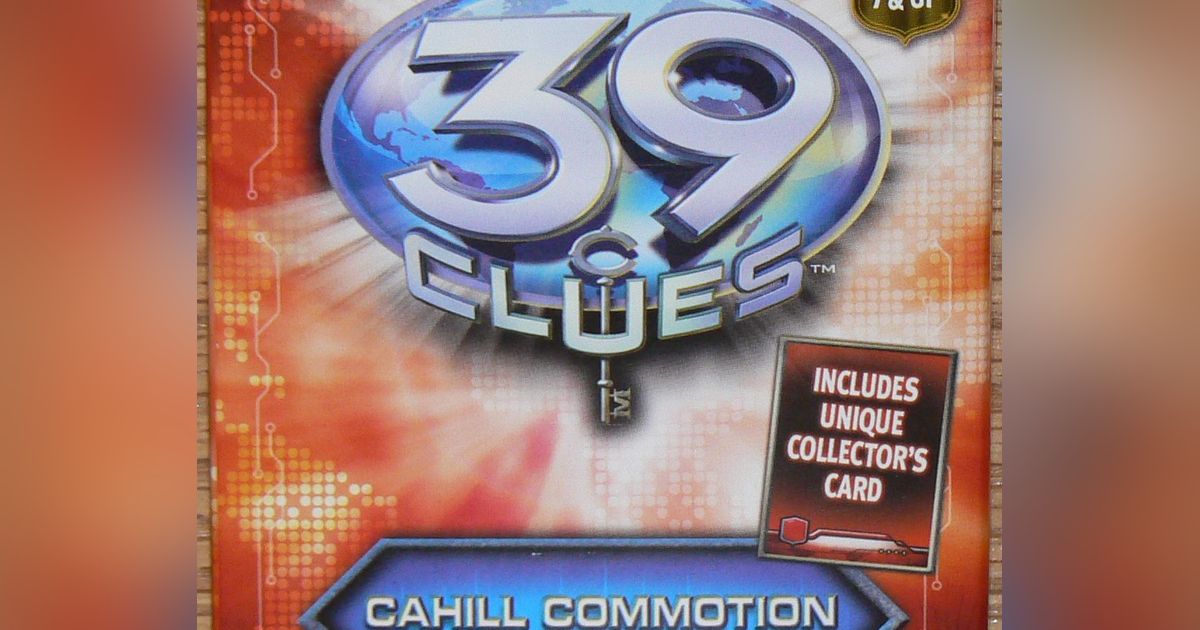 39 Clues: Cahill Commotion | Board Game | BoardGameGeek