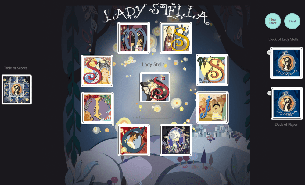 [WIP] LADY STELLA - Royal Invitation - 2023 54-Card Game Design Contest ...