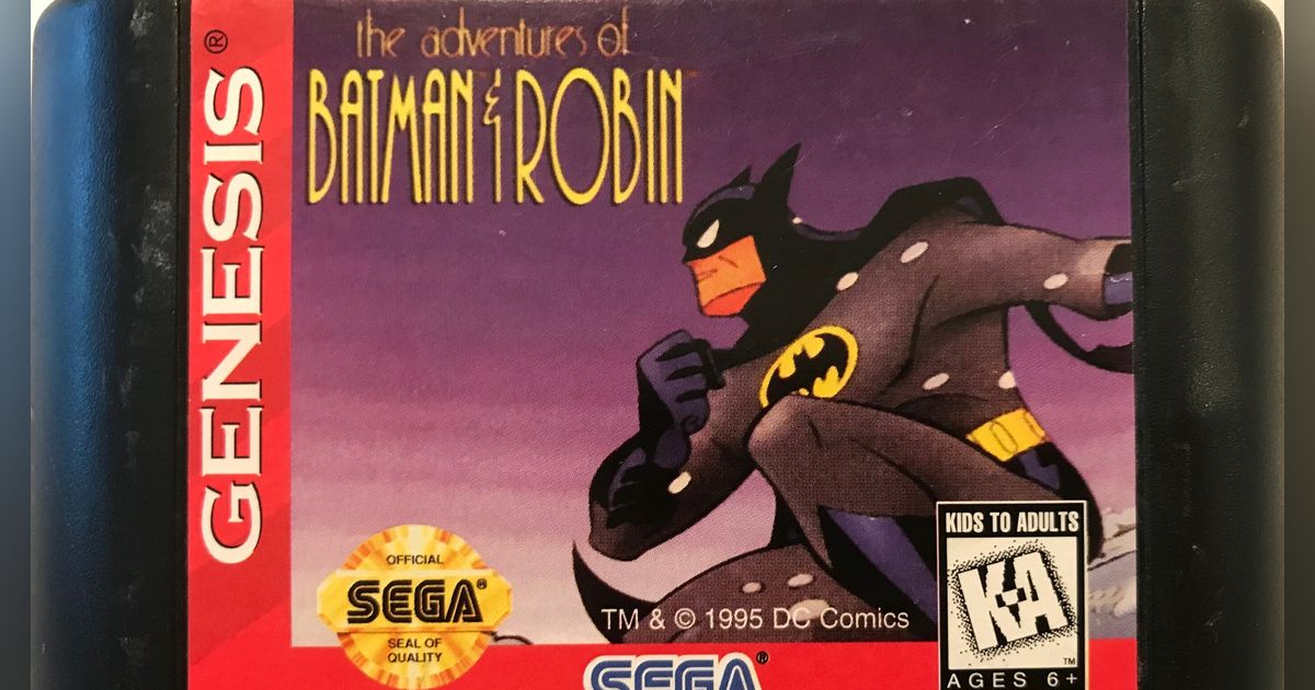 The Adventures of Batman & Robin (Genesis) | Video Game | VideoGameGeek
