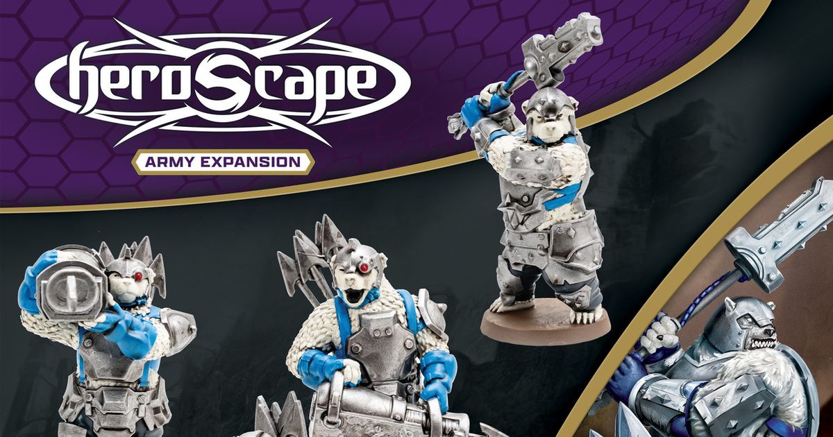 Heroscape: Rising Tide – Knight Primus Adelbern and Ordo Borealis Army ...