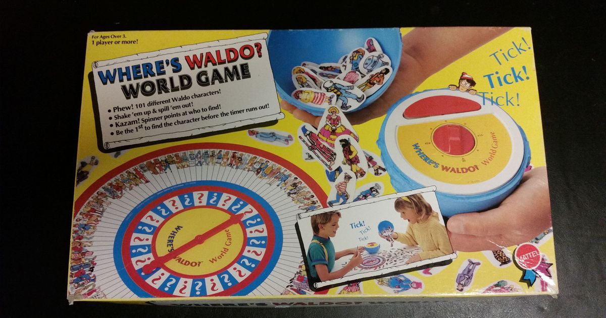 Where's Waldo? World Game | Board Game | BoardGameGeek
