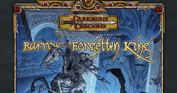 DD1: Barrow of the Forgotten King | RPG Item | RPGGeek