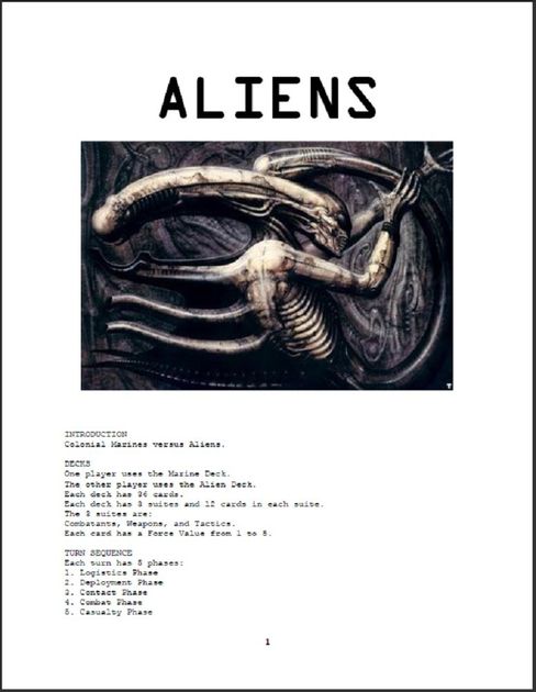 Aliens | Board Game | BoardGameGeek