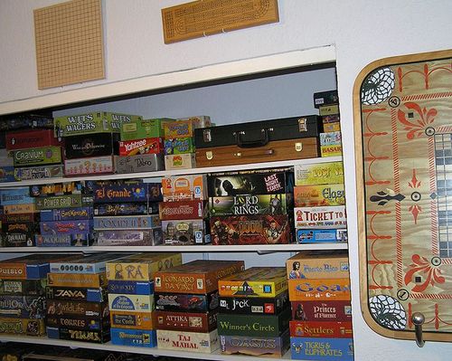 Game storage and display - my setup