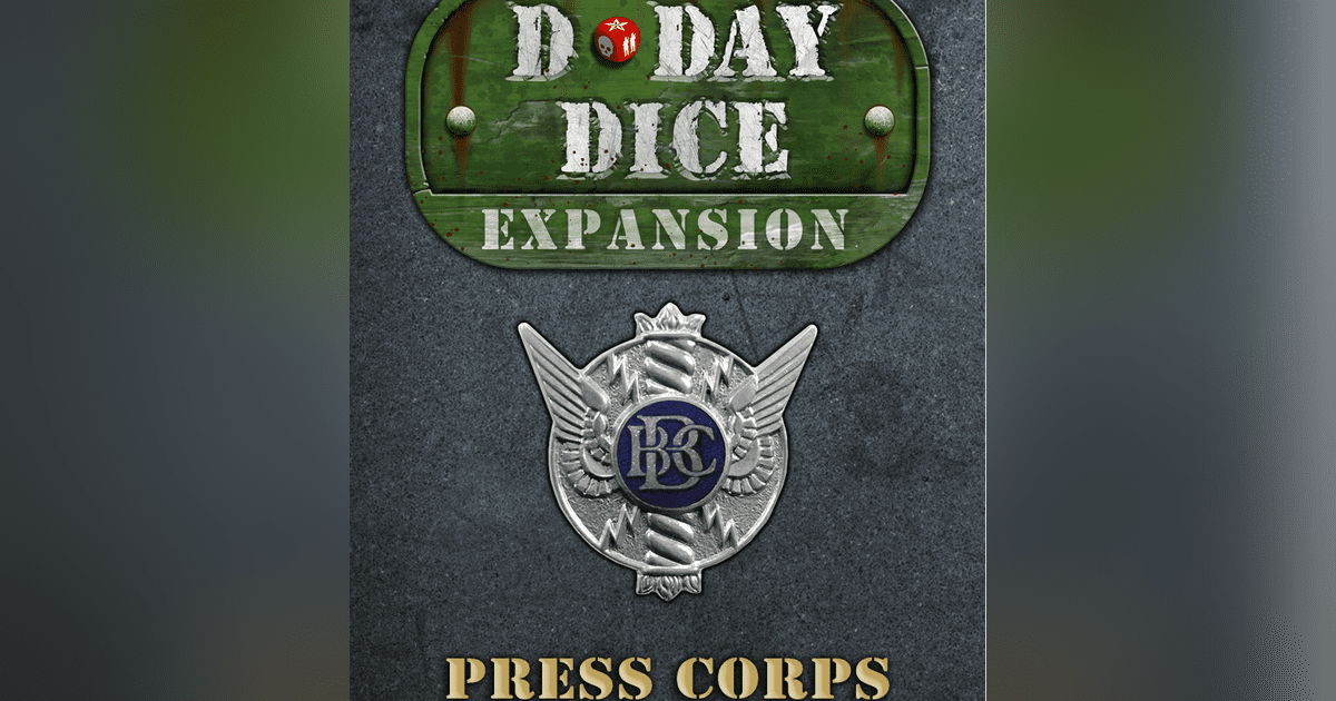 D-Day Dice: Press Corps | Board Game | BoardGameGeek