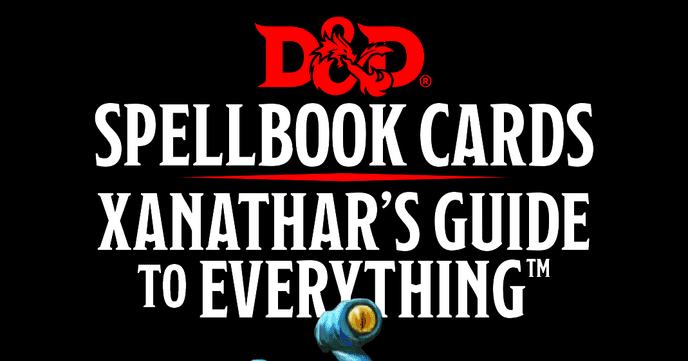 Spellbook Cards: Xanathar's Guide | RPG Item | BoardGameGeek