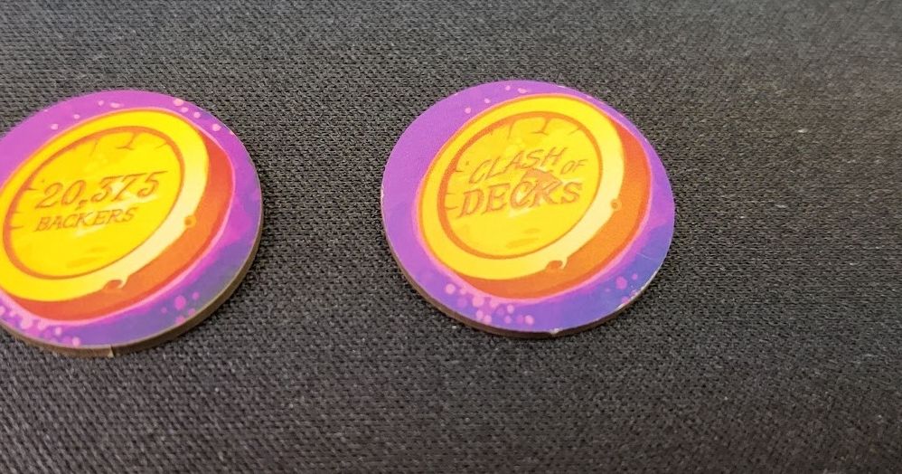 Clash of Decks: First Player Token | Board Game Accessory | BoardGameGeek