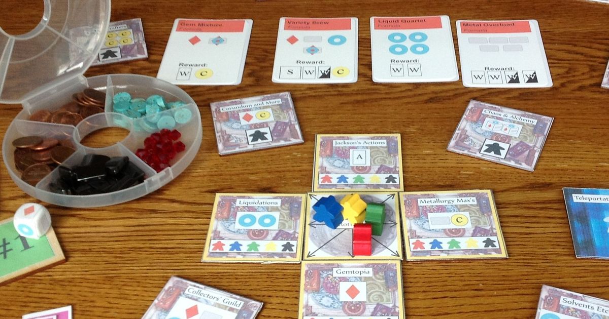 Alchemy Bazaar | Board Game | BoardGameGeek