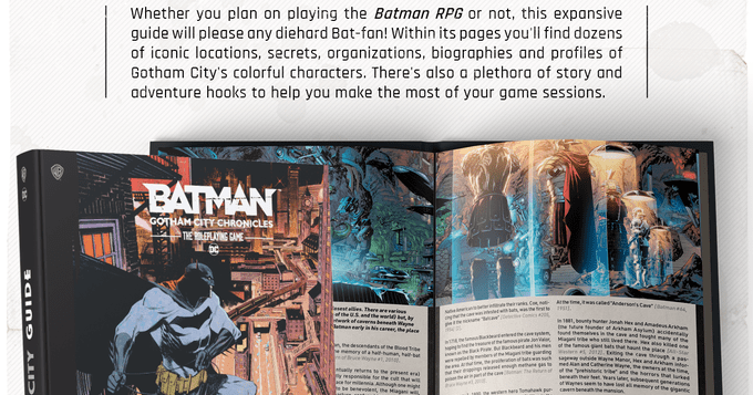 Batman: Gotham City Chronicles - Gotham City Guide | RPG Item ...