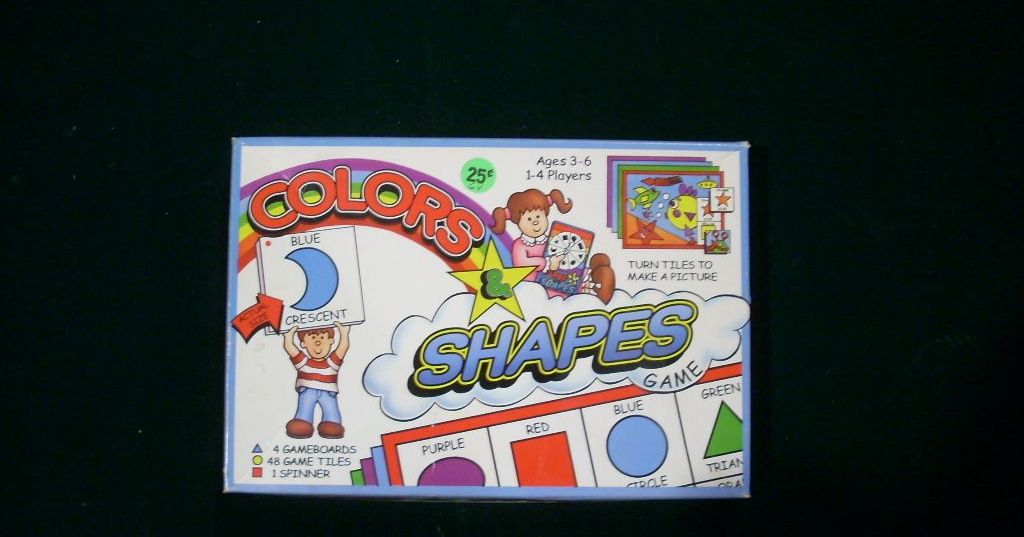 Colors & Shapes Game | Board Game | BoardGameGeek