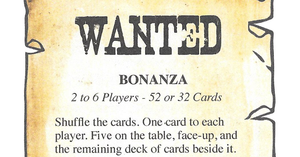 Bonanza | Board Game | BoardGameGeek