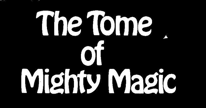 The Tome of Mighty Magic | RPG Item | RPGGeek