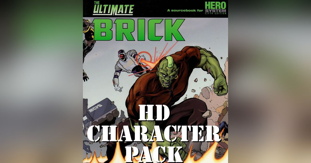 The Ultimate Brick (HD Character Pack) | RPG Item | RPGGeek
