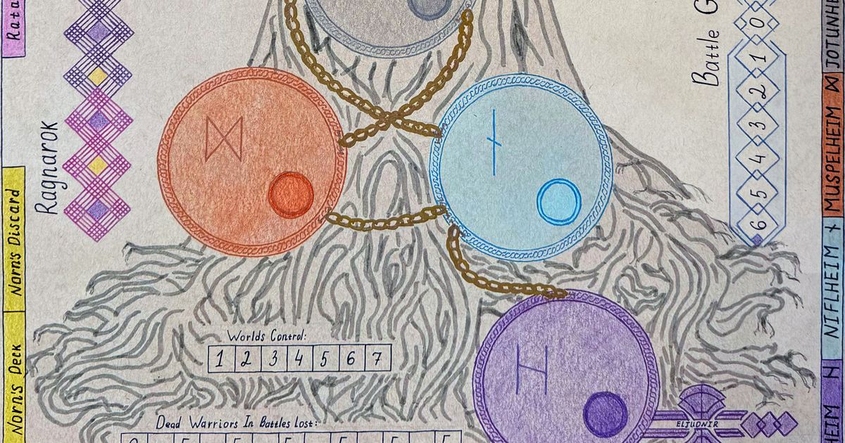 The Fate of the 9 Worlds | Board Game | BoardGameGeek