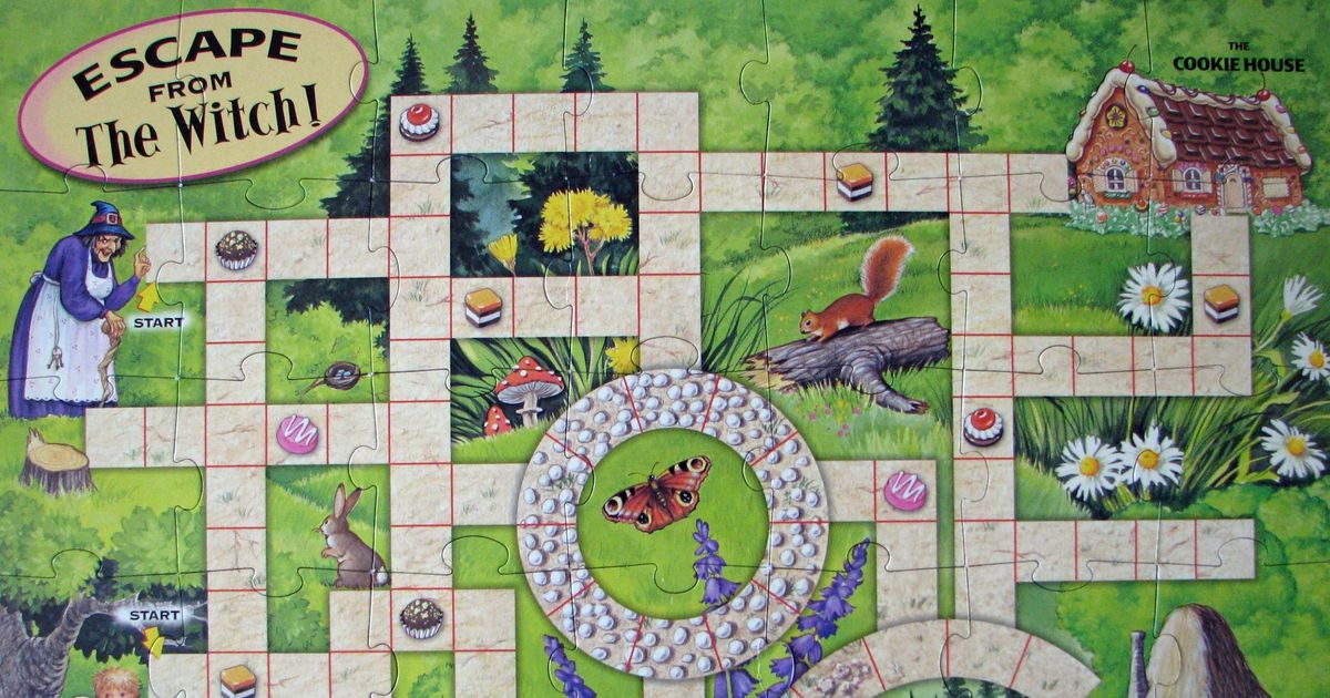 Escape from the Witch! | Board Game | BoardGameGeek