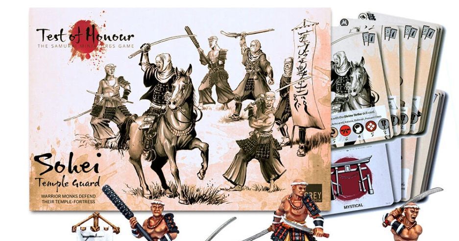 Test of Honour: The Samurai MIniatures Game – Sohei Temple Guard ...