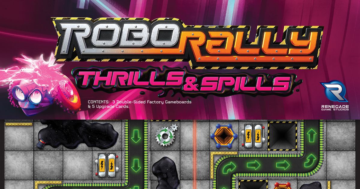 Robo Rally: Thrills & Spills | Board Game | BoardGameGeek