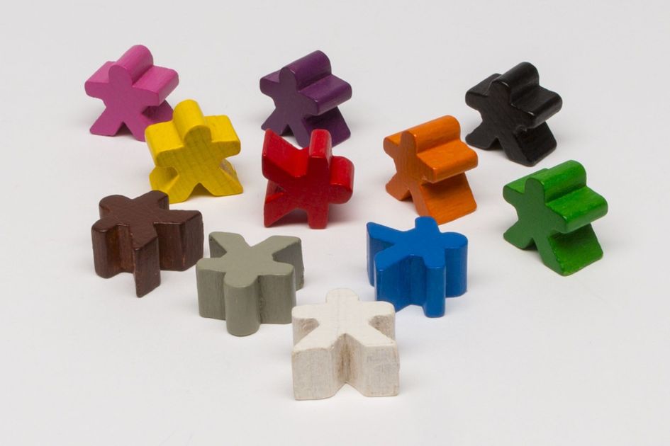 Catan: Traders & Barbarians – Knight Meeples | Board Game Accessory ...
