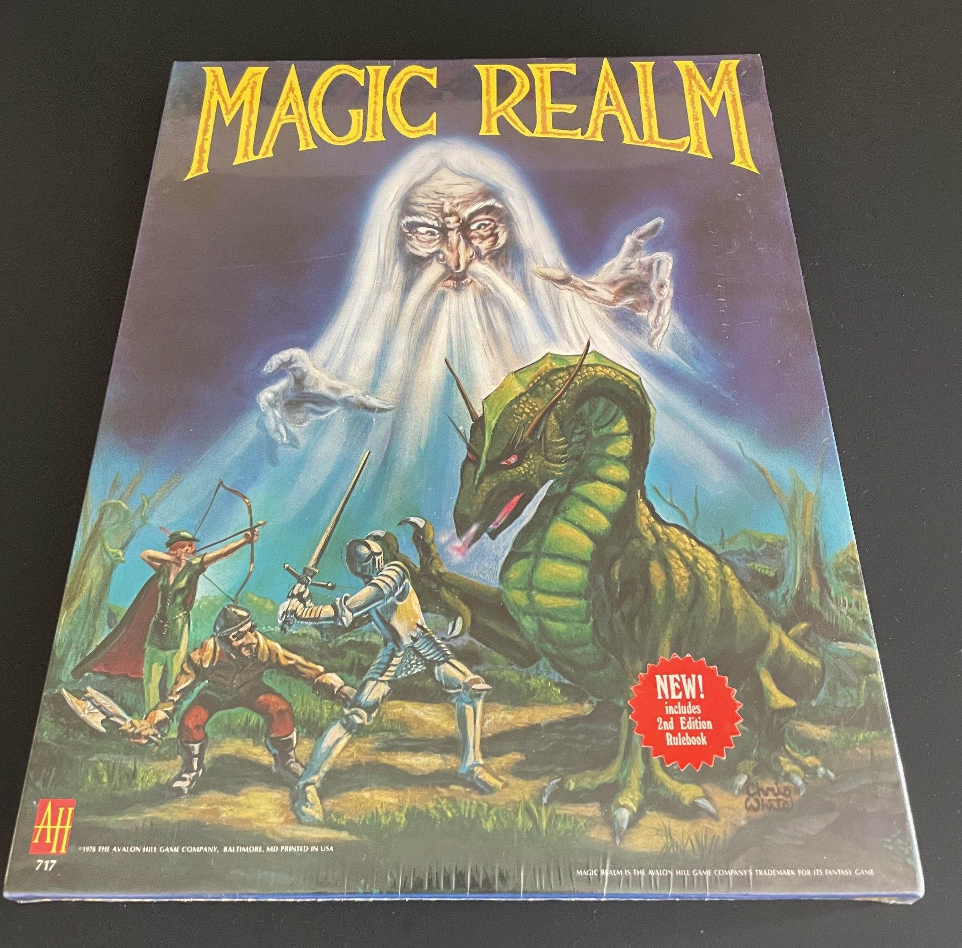 Magic Realm .... still in the shrinkwrap... just arrived at my door ...