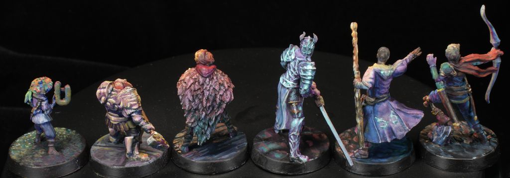 Painted minis from Warriors of Krynn | Dragonlance: Warriors of Krynn