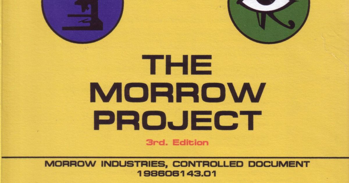 The Morrow Project | RPG Item | RPGGeek