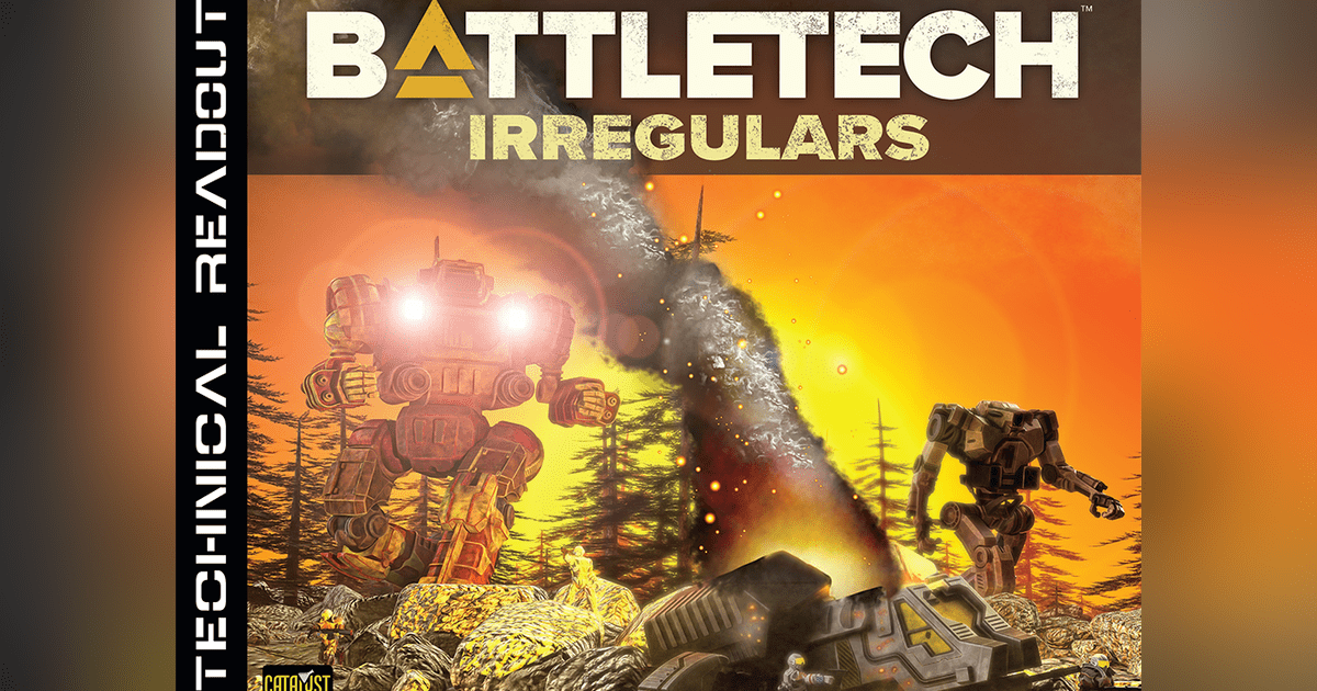 BattleTech: Technical Readout – Irregulars | Board Game | BoardGameGeek