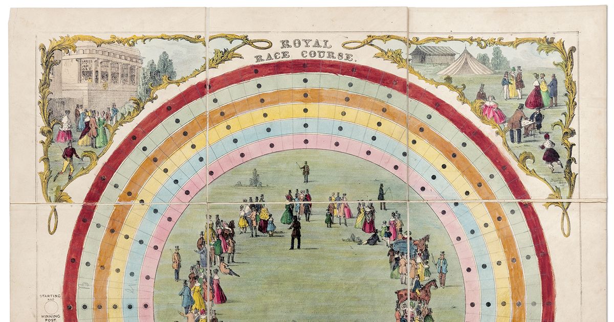 The Royal Race Course: A Merry Round Game | Board Game | BoardGameGeek