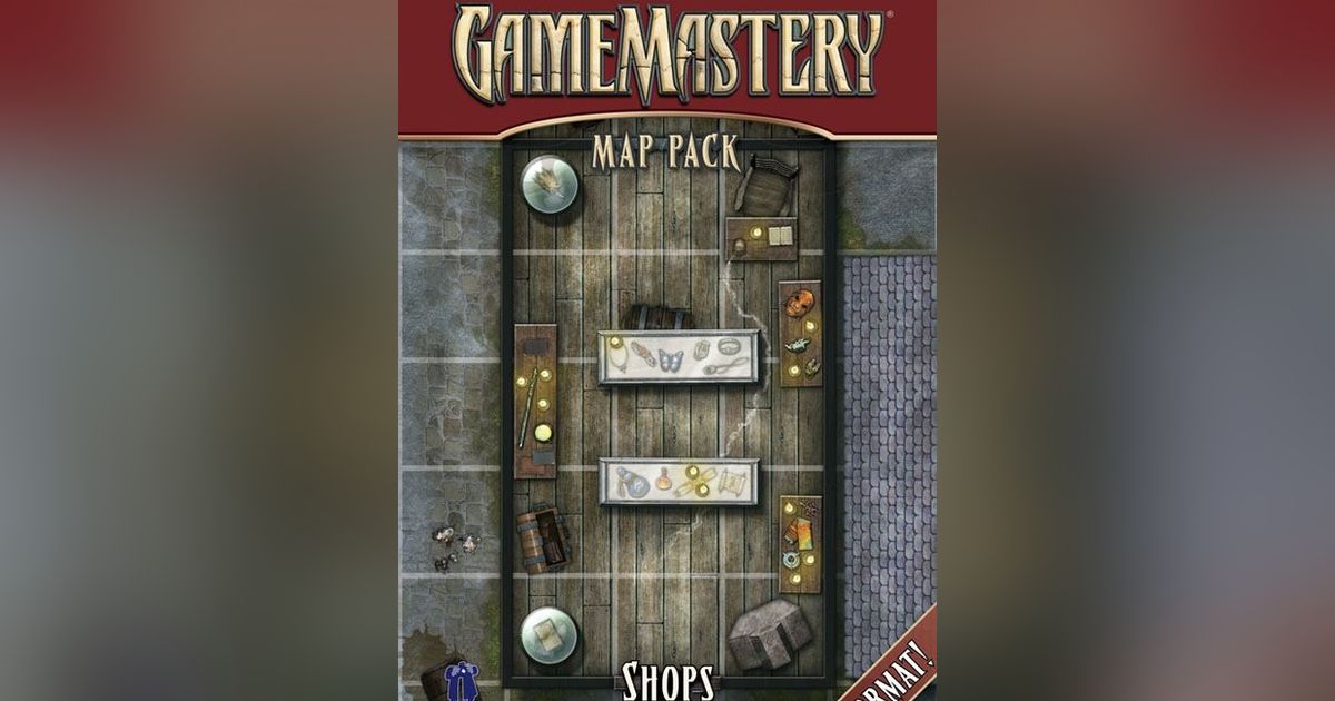 GameMastery Map Pack: Shops | RPG Item | BoardGameGeek