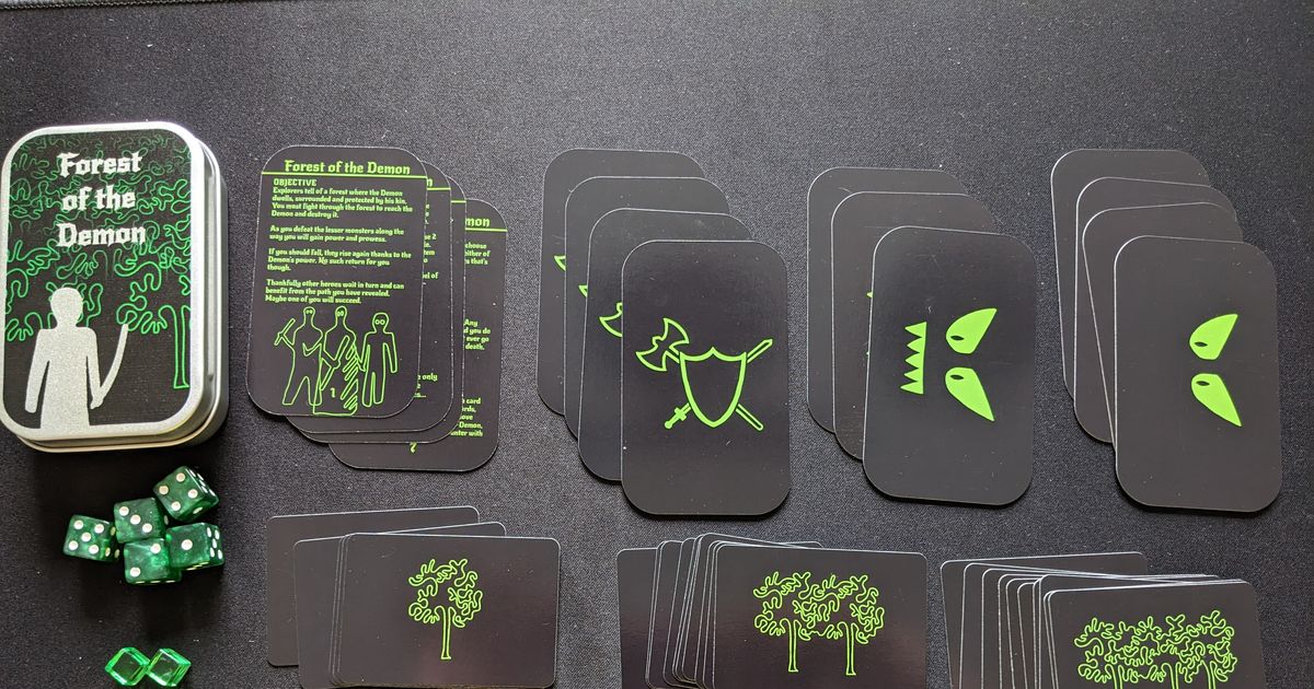 Forest of the Demon | Board Game | BoardGameGeek