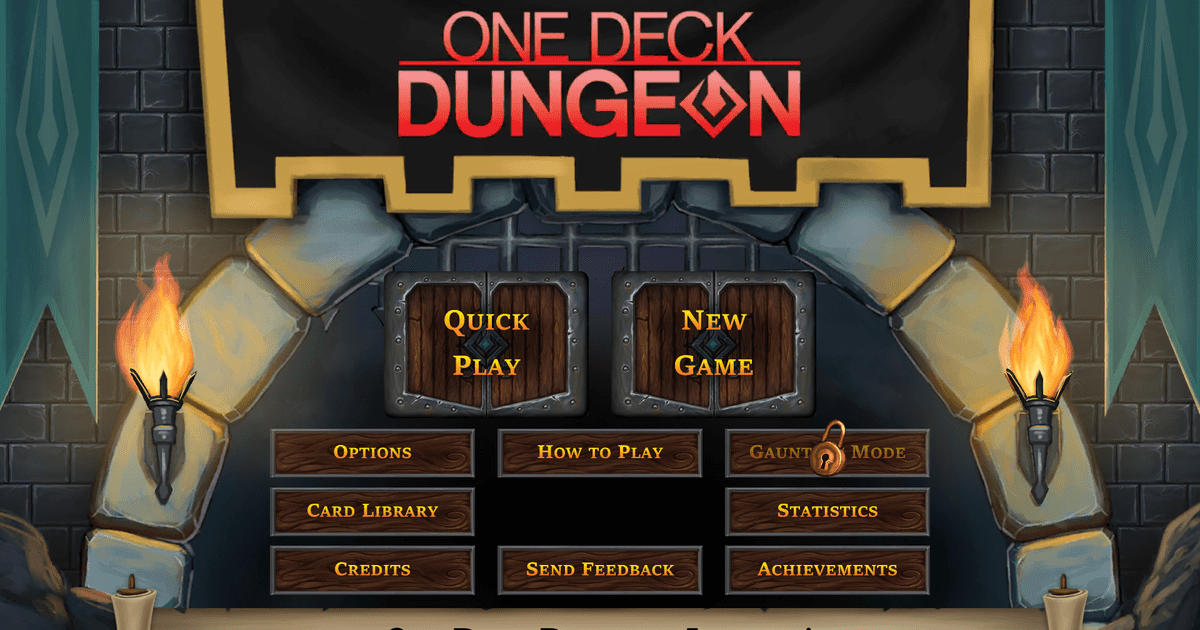One Deck Dungeon | Video Game | VideoGameGeek